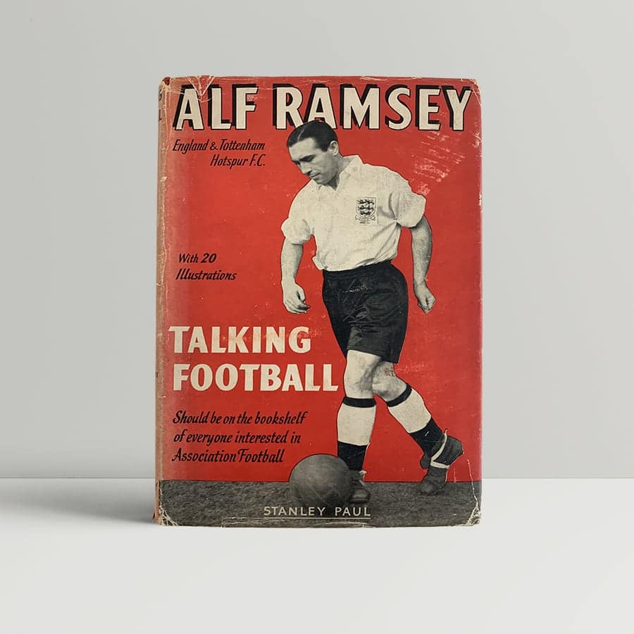 Alf Ramsey - Talking Football - First UK Edition - SIGNED