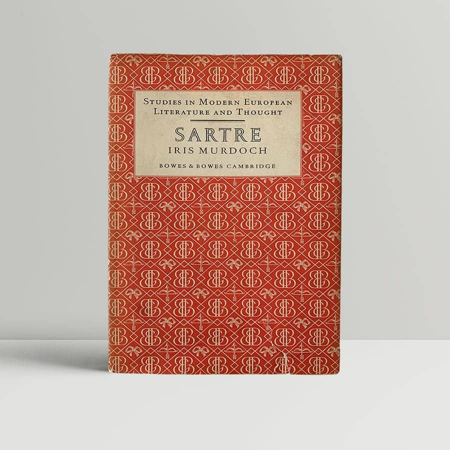Iris Murdoch - Sartre - First UK Edition 1953