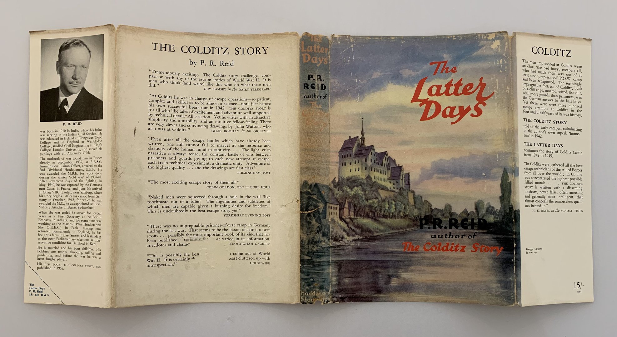 Pat Reid - Colditz - The Latter Days - First UK Edition 1953 - SIGNED