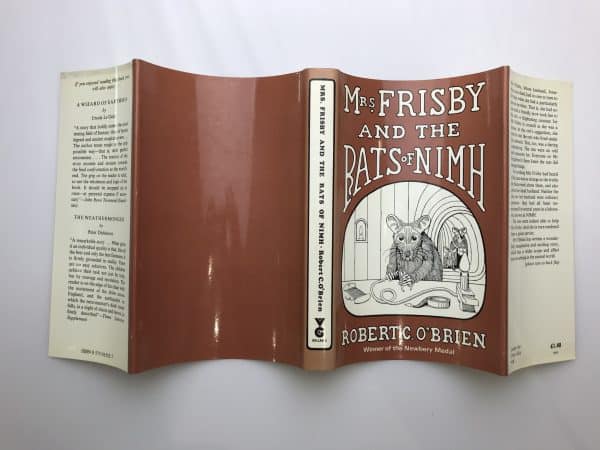 Robert C. O'Brien - Mrs Frisby and the Rats of Nimh - First UK Edition 1971