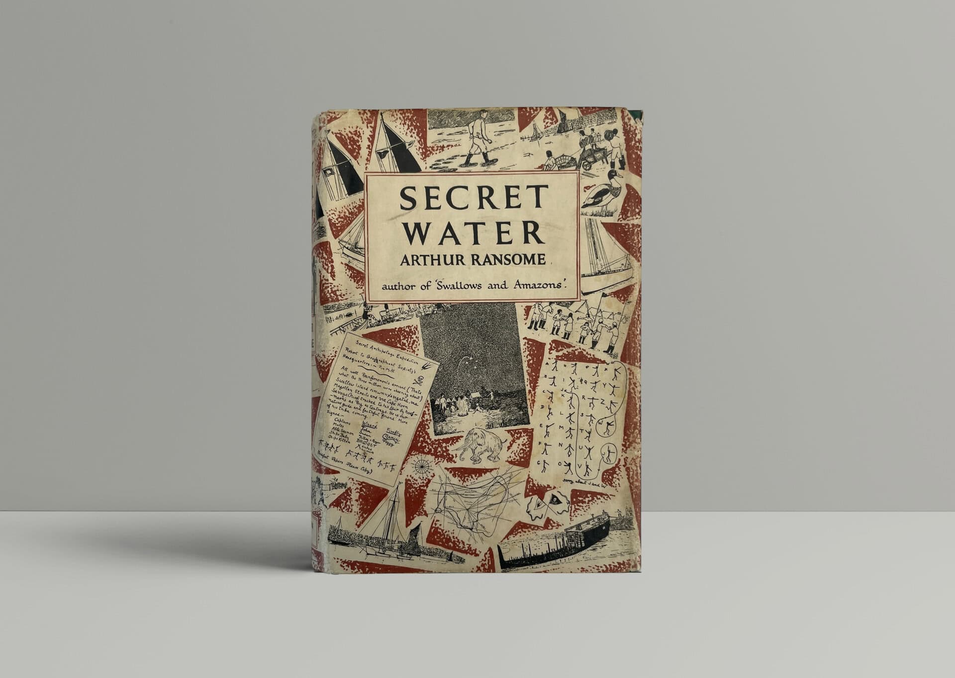 Arthur Ransome - Secret Water - First UK Edition 1939