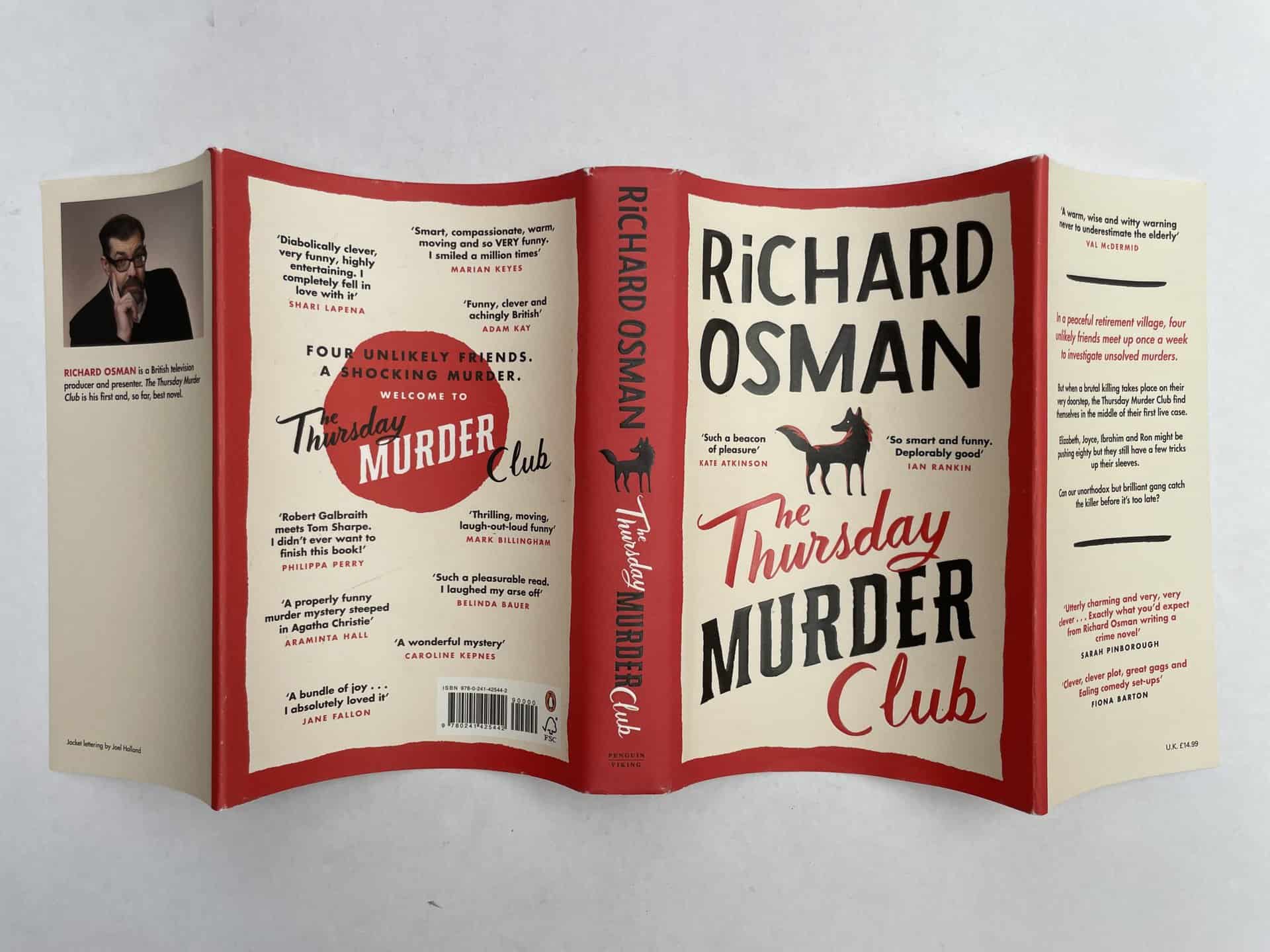 Richard Osman - The Thursday Murder Club - First UK Edition 2020