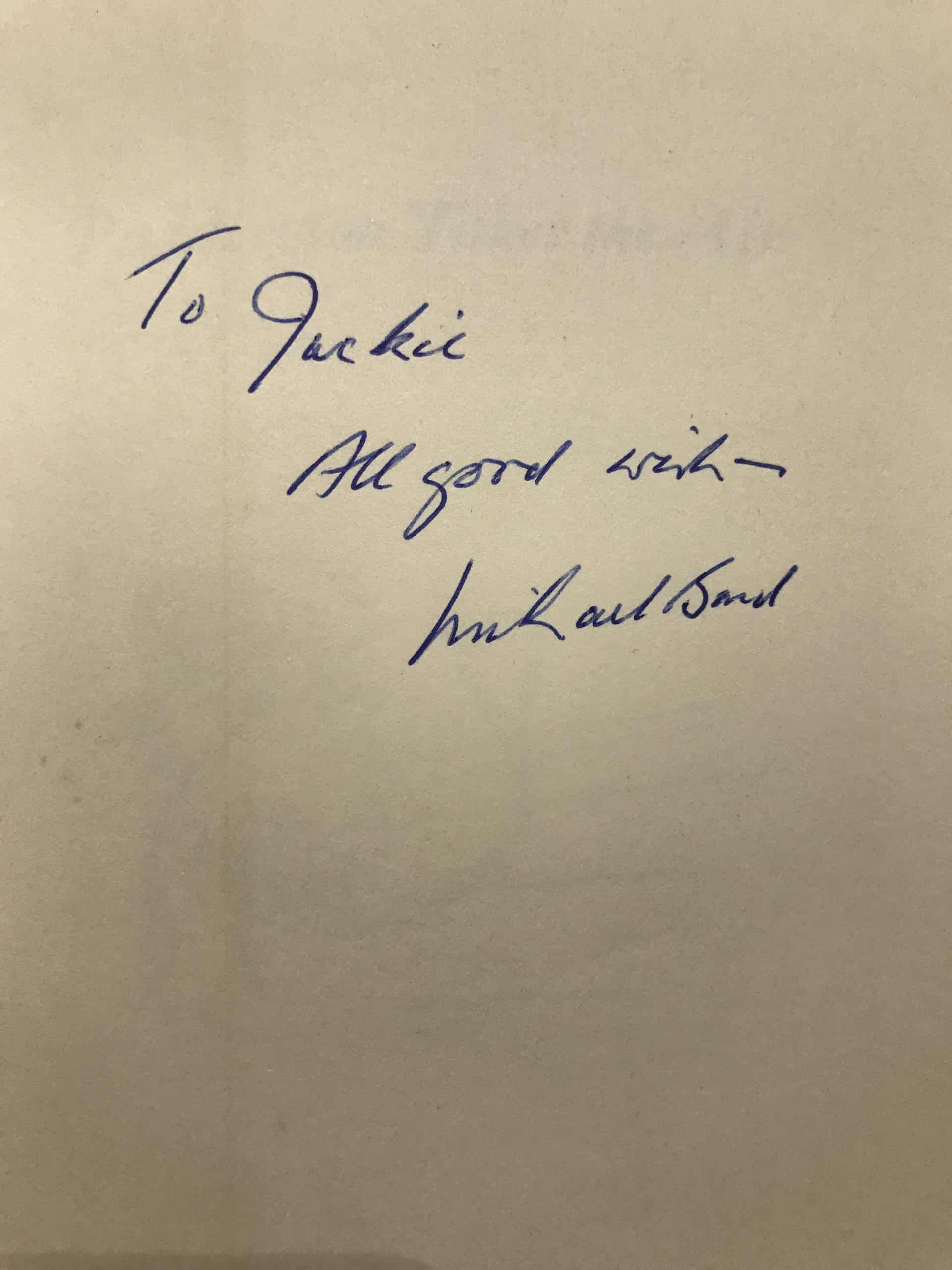 Michael Bond - Paddington Takes The Air - SIGNED
