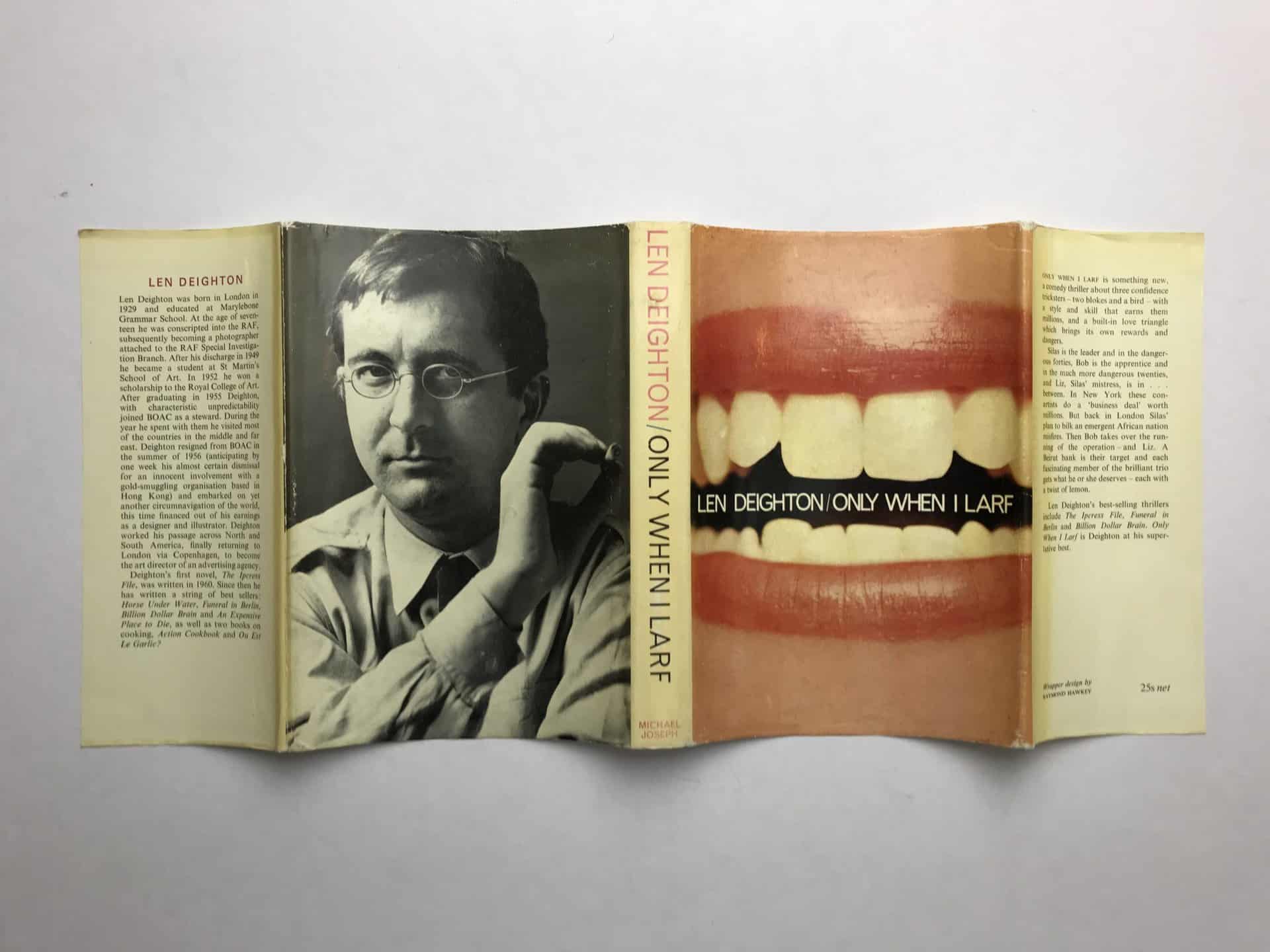 Len Deighton - Only When I Larf - First Edition 1968