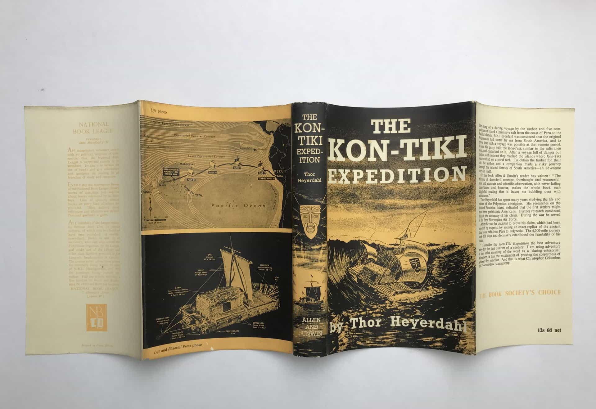 Thor Heyerdahl - The Kon-Tiki Expedition - First UK Edition 1950