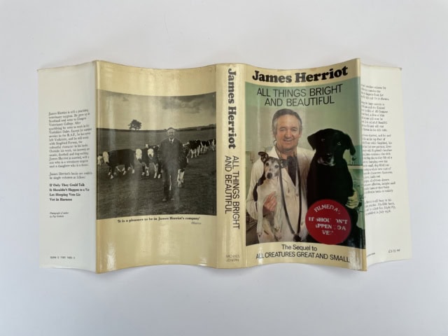 James Herriot - All Things Bright and Beautiful - First Edition 1976