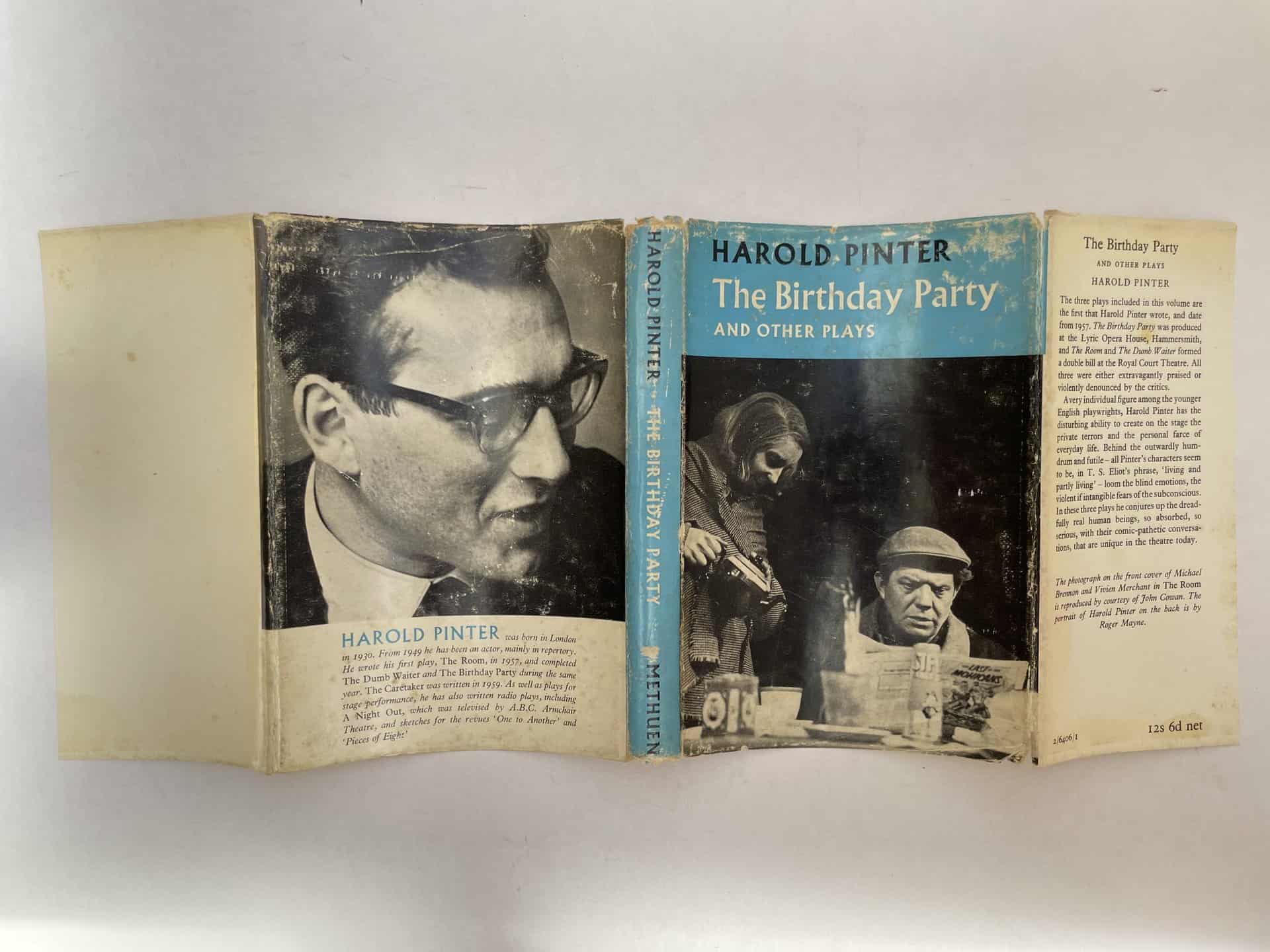 Harold Pinter - The Birthday Party - First Edition 1960