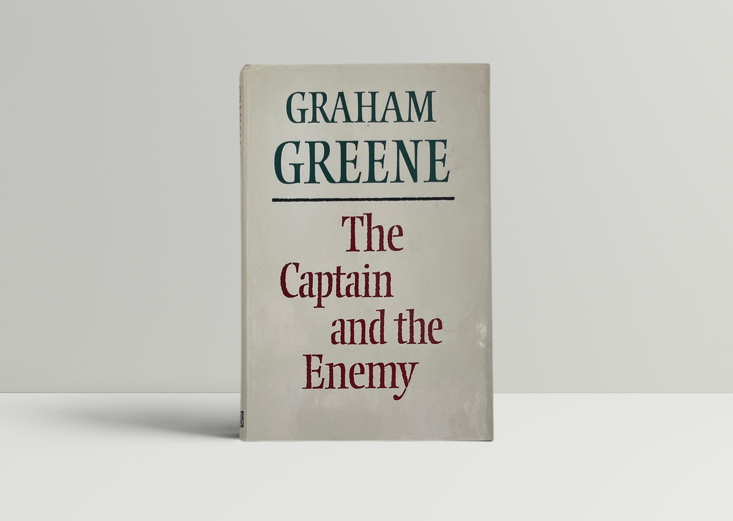 Graham Greene - The Captain and the Enemy - First UK Edition 1988