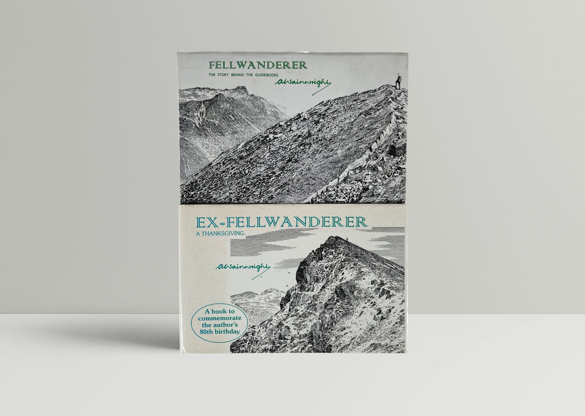 Alfred Wainwright - Fellwanderer [with] Ex-Fellwanderer - First Edition ...
