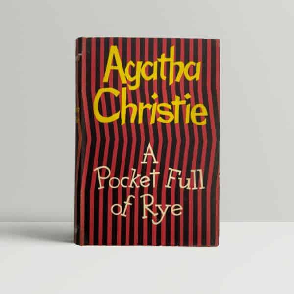 Agatha Christie - A Pocketful of Rye - First UK Edition 1953
