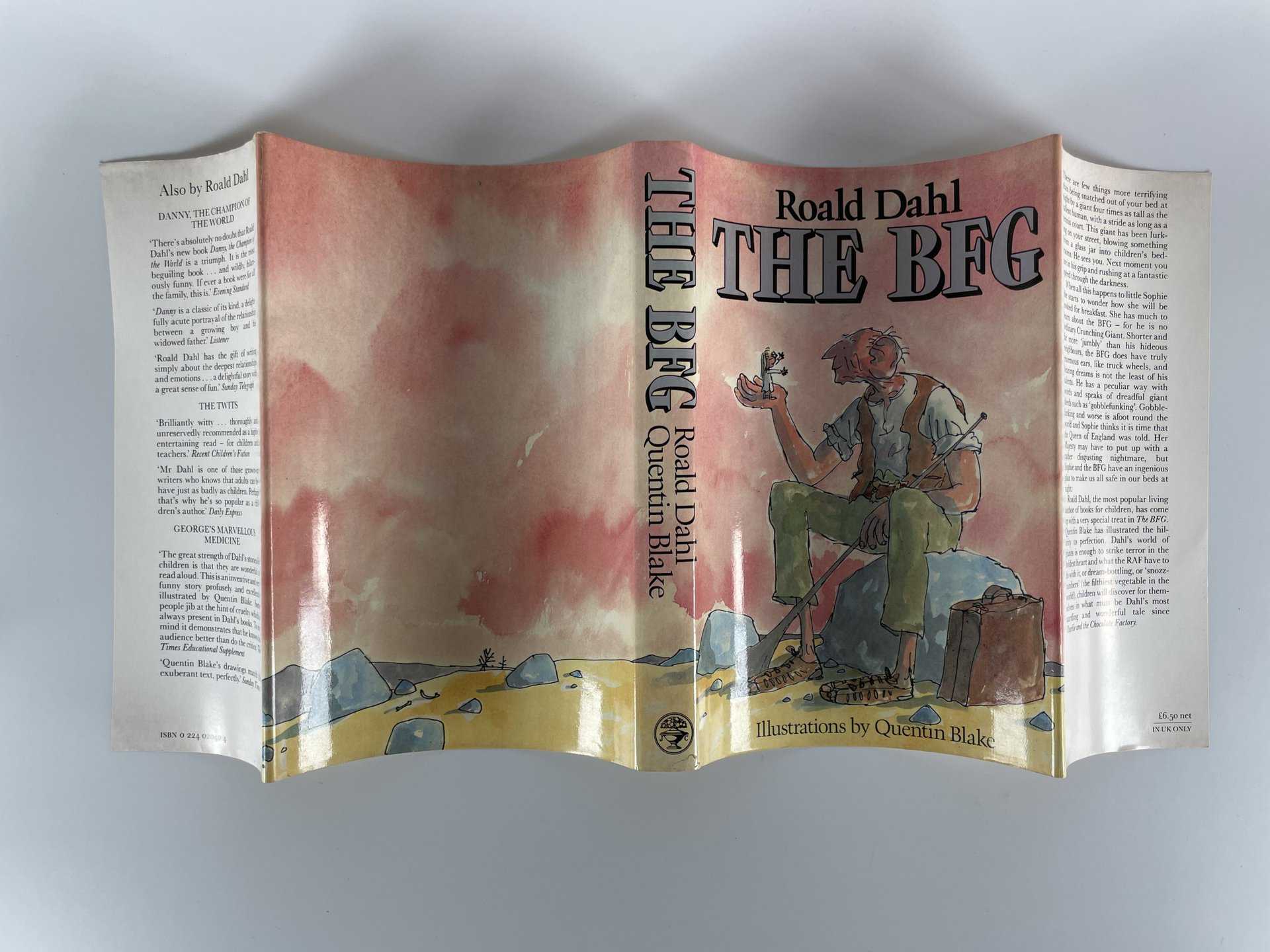 Roald Dahl [Quentin Blake] - The BFG - First UK Edition 1982 - a ...