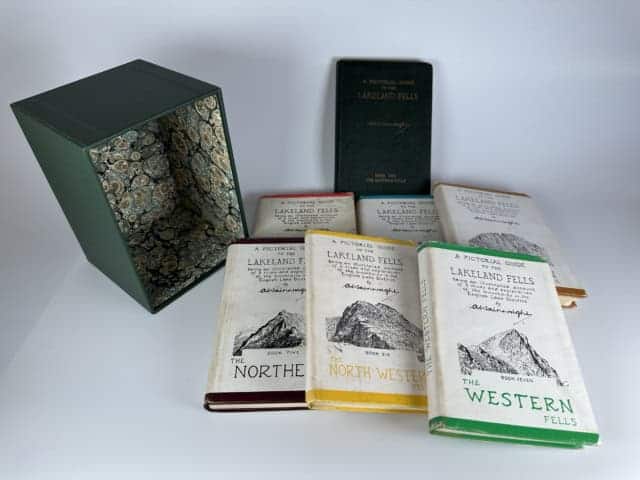 Alfred Wainwright - Pictorial Guides to the Lakeland Fells - All First ...