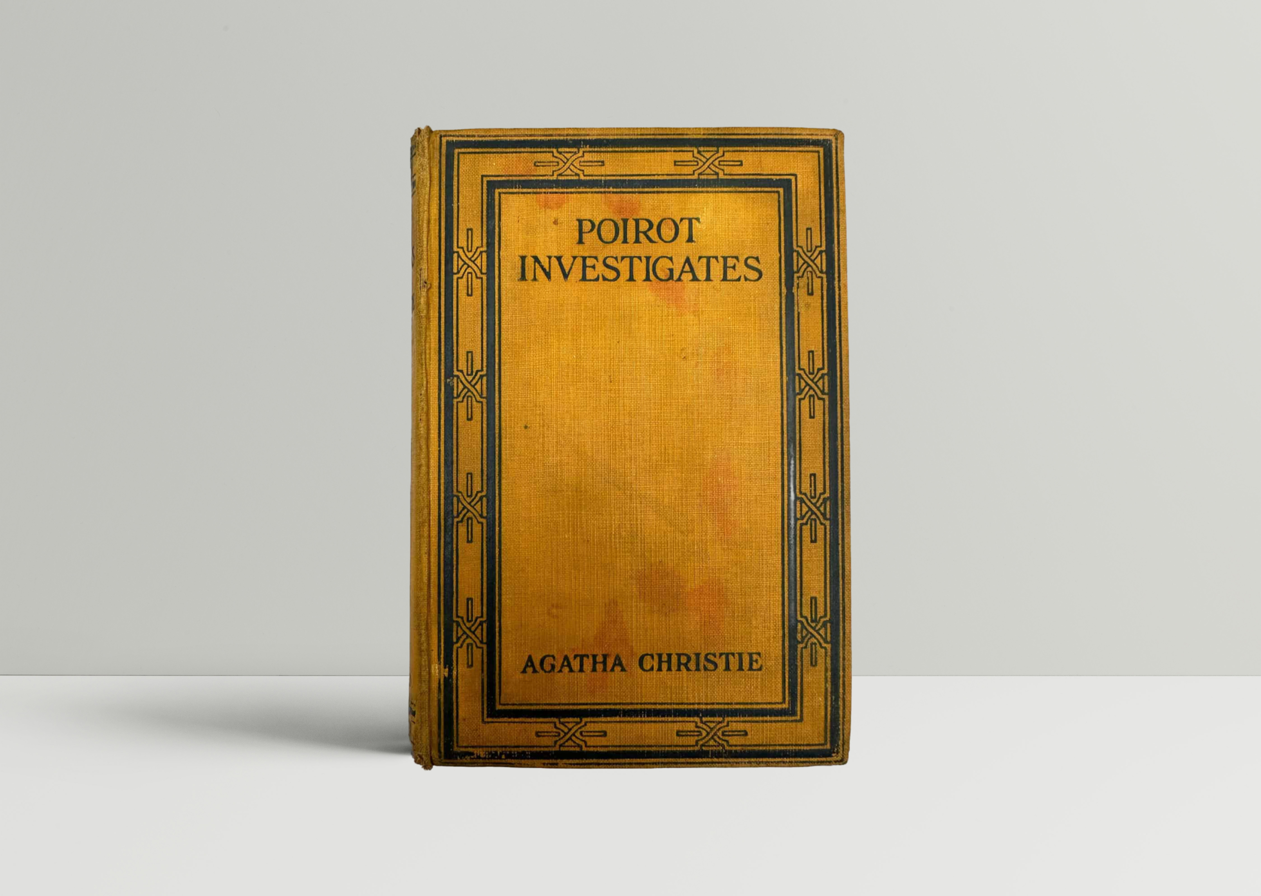 Agatha Christie - Poirot Investigates - First UK Edition 1924