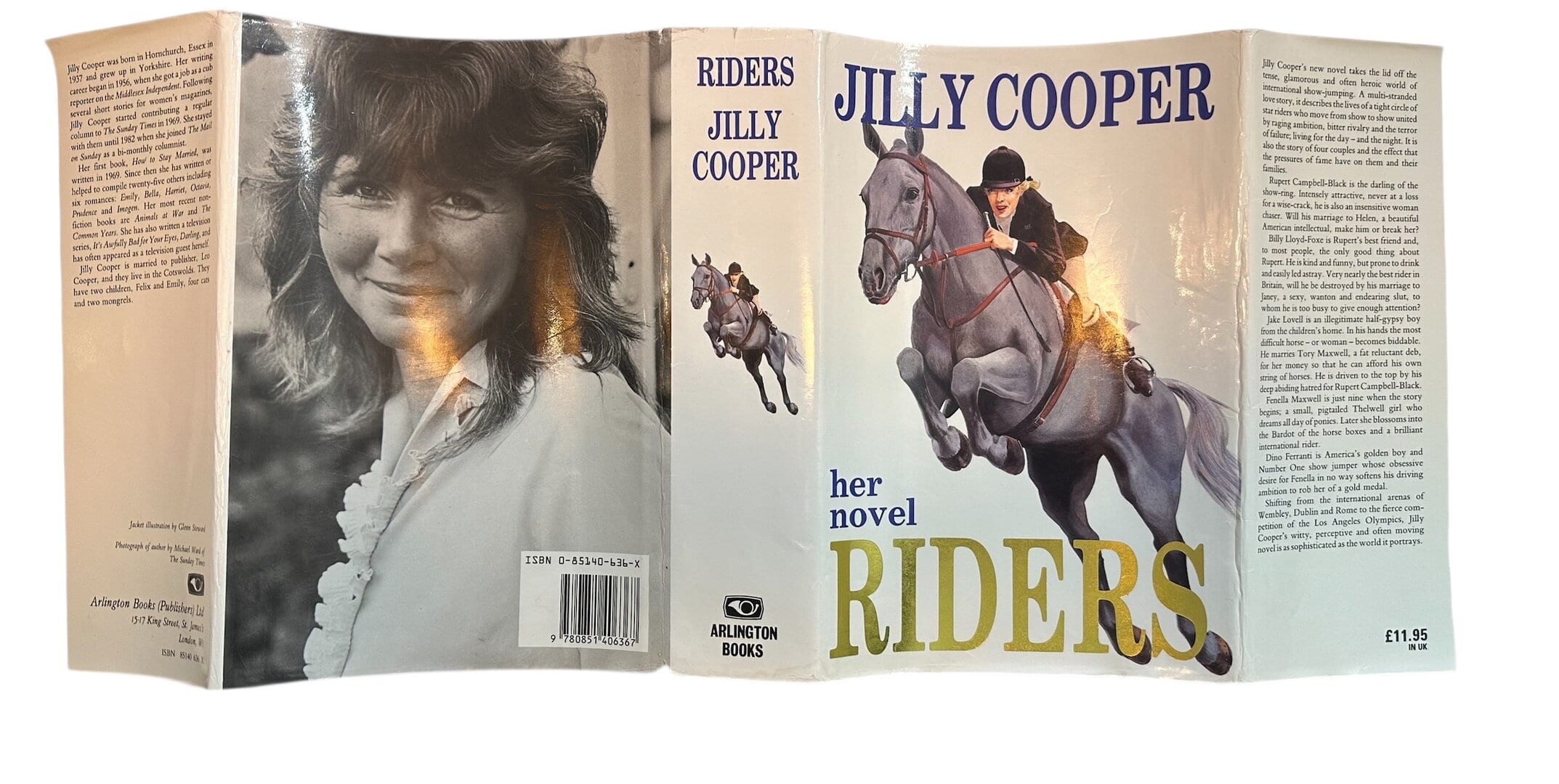 Jilly Cooper - Riders - First UK Edition 1985