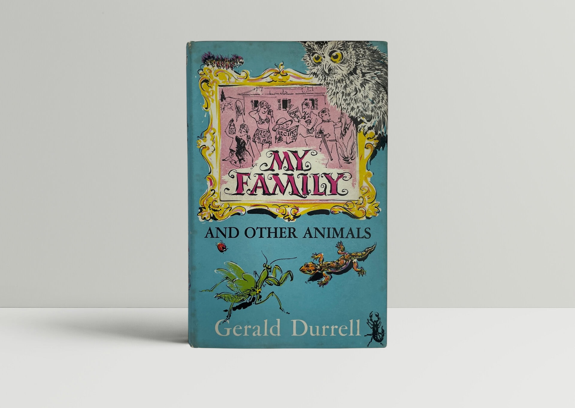 Gerald Durrell - My Family and Other Animals - First UK Edition 1956 ...