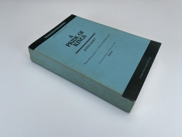 Justin Scott - A Pride Of Kings - Uncorrected Proof Copy 1984