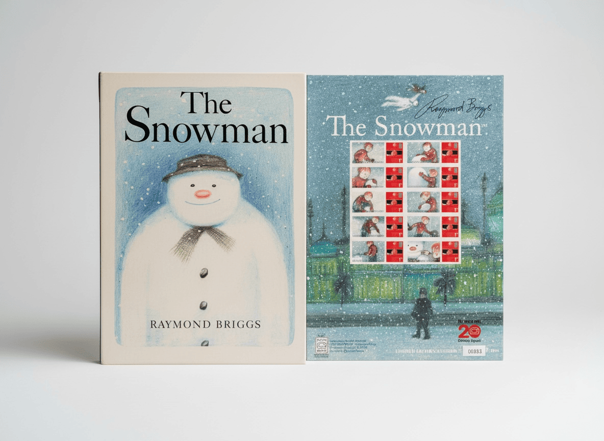 Raymond Briggs - The Snowman - First UK Edition 1978 - with SIGNED ...